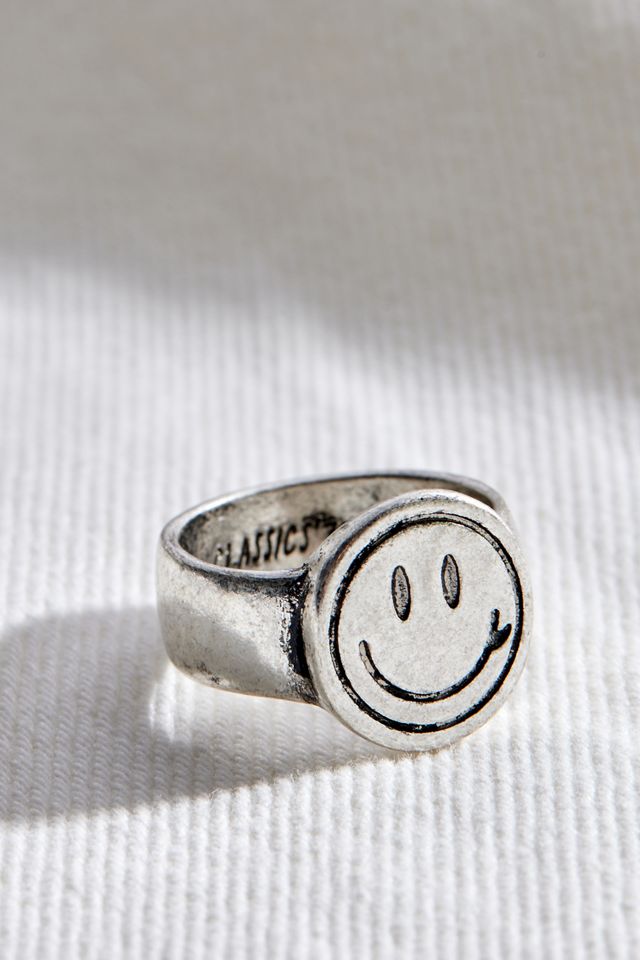Icon Surf Smile Ring | Urban Outfitters UK