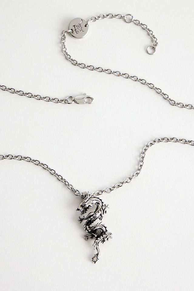 Ed Hardy Dragon Pendant Necklace | Urban Outfitters UK Ed Hardy Dragon Pendant Necklace | Urban Outfitters UK