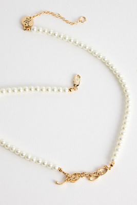 Ed Hardy Scroll Pearl Necklace | Urban Outfitters UK