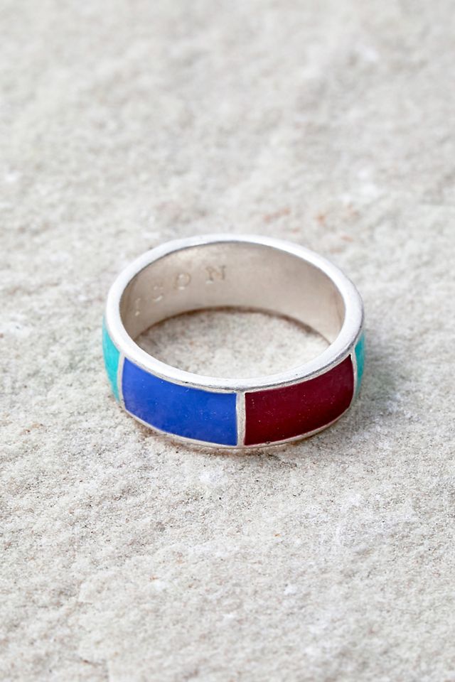 Icon Colour-Block Ring | Urban Outfitters UK