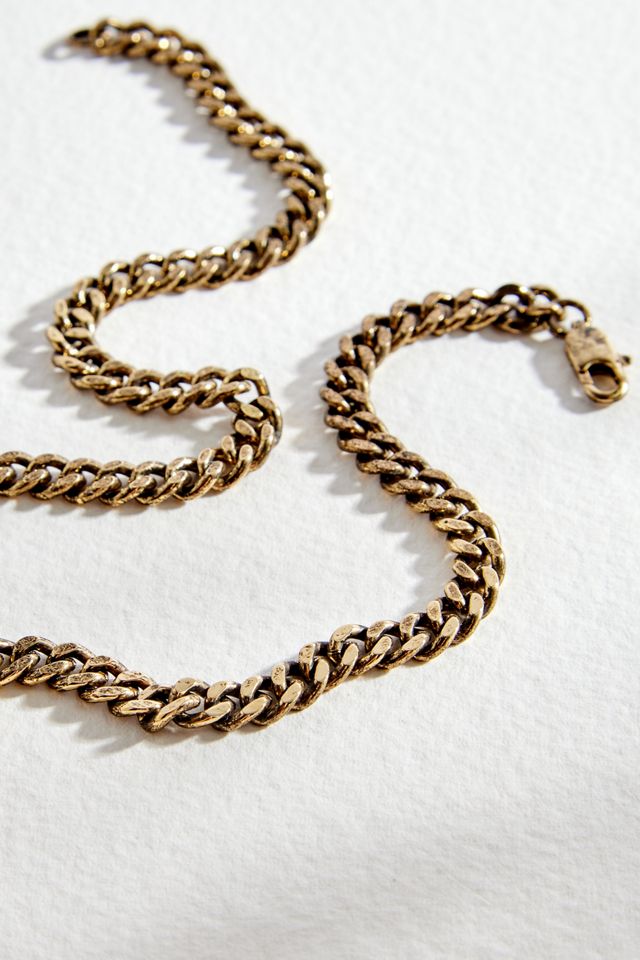 Silence + Noise Tarnished Chain Necklace | Urban Outfitters UK