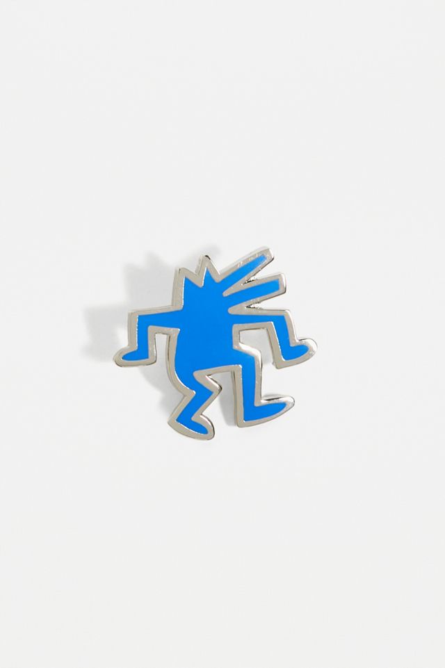 PINTRILL © Keith Haring Foundation Dancing Dog Pin | Urban Outfitters UK