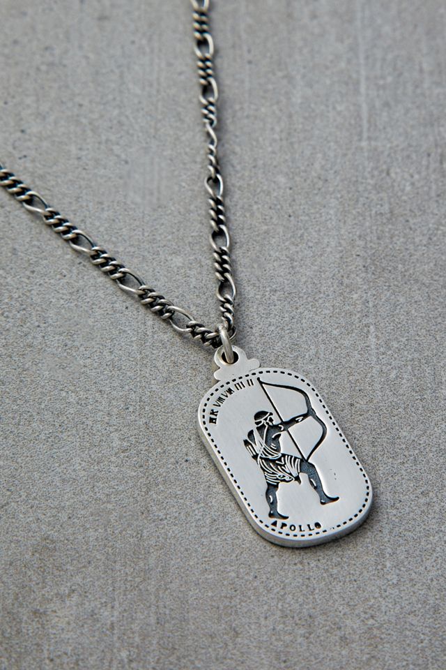 Serge DeNimes Silver-Plated Apollo Necklace | Urban Outfitters UK