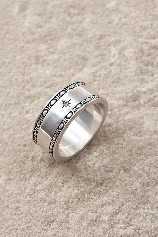 Serge DeNimes Silver Artemis Ring | Urban Outfitters UK