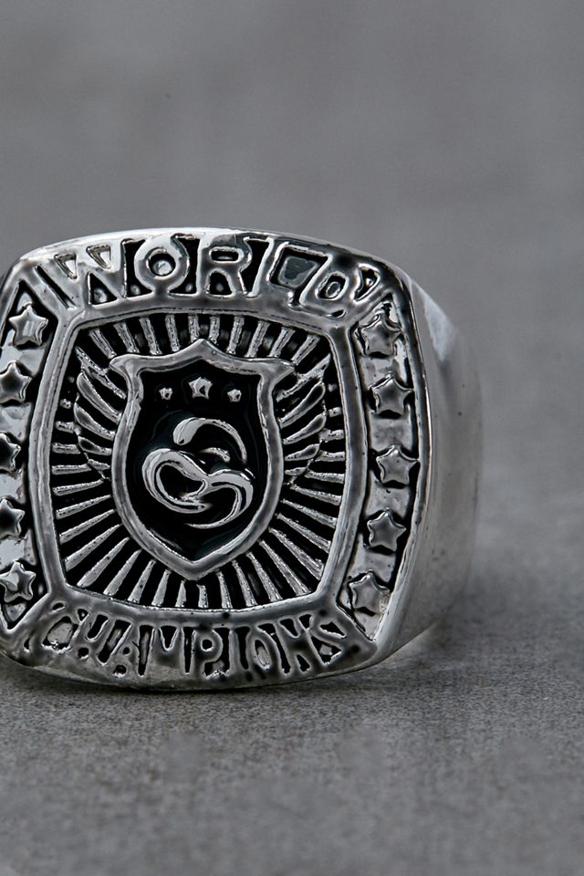 Icon Trophy Signet Ring | Urban Outfitters UK