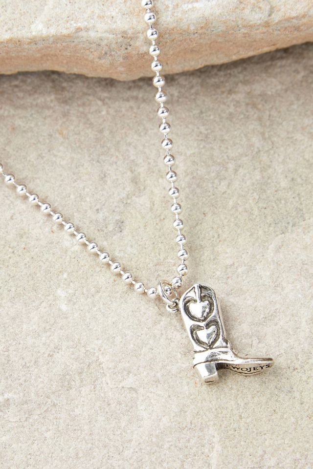 TwoJeys Cowboy Boot Necklace | Urban Outfitters UK