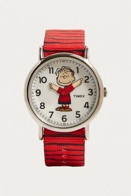 Timex X Peanuts Linus Watch | Urban Outfitters UK