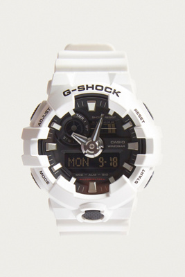 G-Shock GA700-2A White Shock Resistant Watch | Urban Outfitters UK