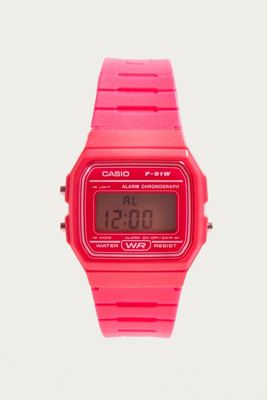 Casio Classic Pink Digital Watch | Urban Outfitters UK