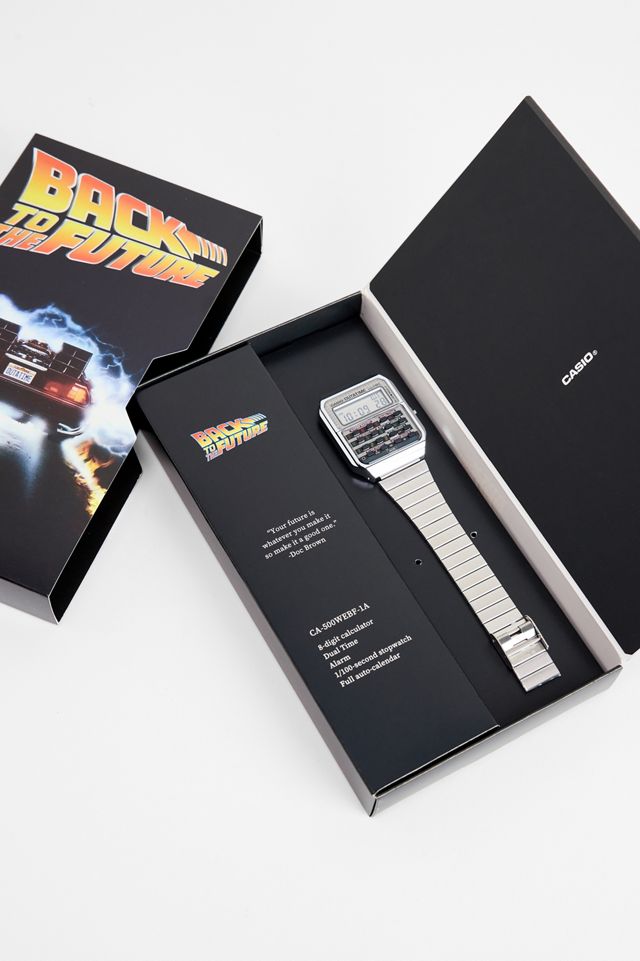 Casio x Back To The Future Calculator Watch | Urban Outfitters UK