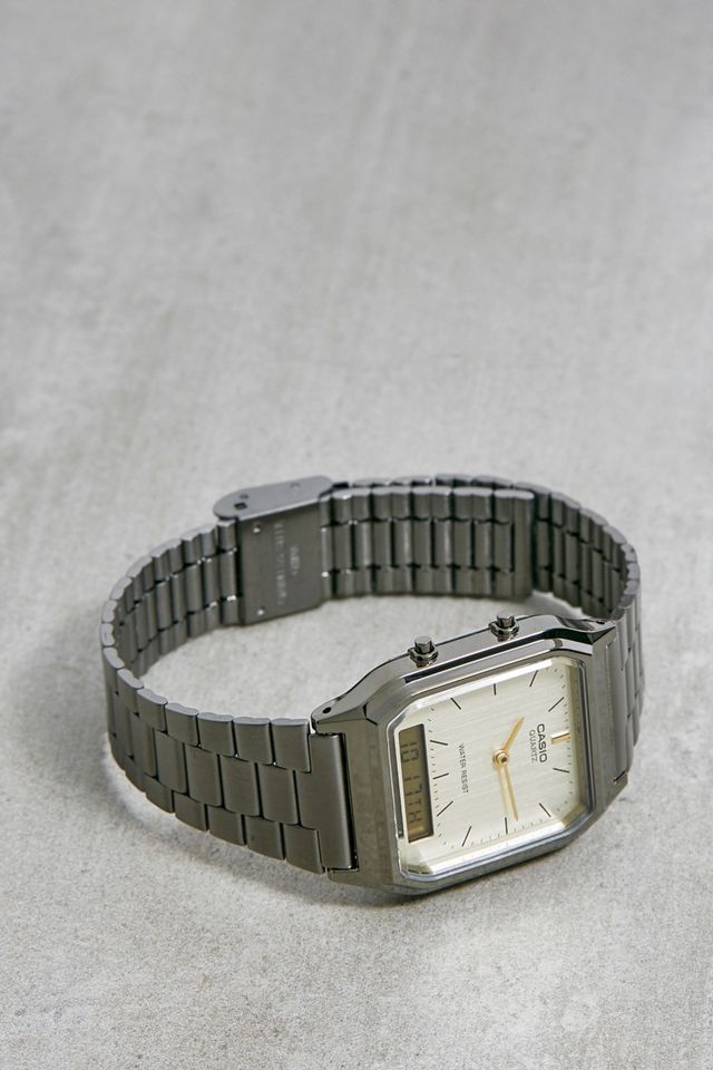 Reloj Casio AQ230 Vintage Silver | Urban Outfitters ES