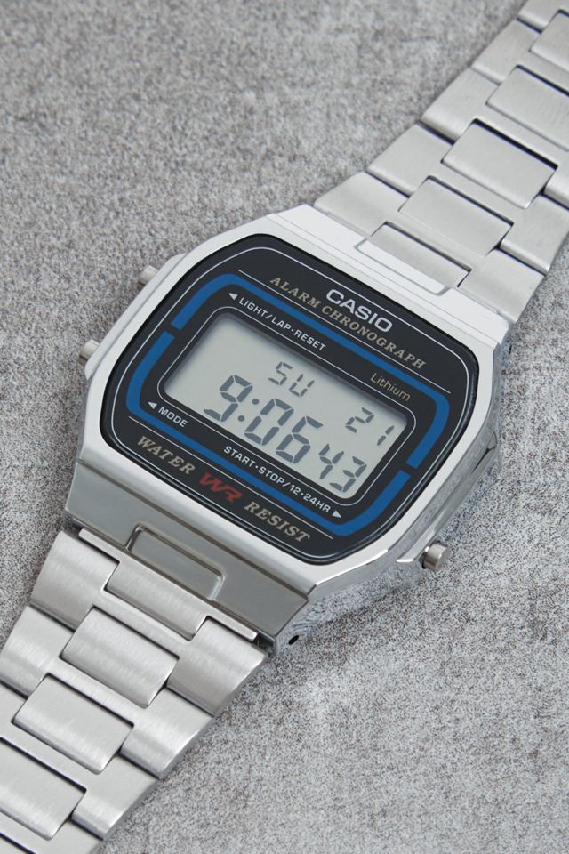 Casio 1EV Silver Watch | Urban Outfitters UK