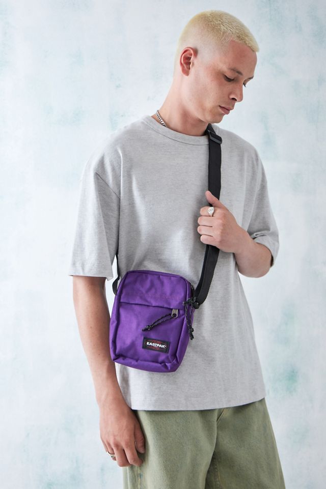 Eastpak Purple The One Black Crossbody Bag | Urban Outfitters UK