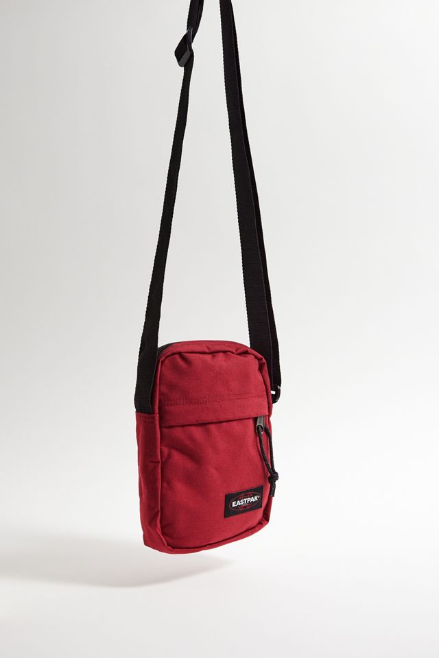 Eastpak Burgundy The One Crossbody Bag | Urban Outfitters UK