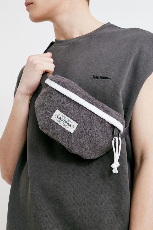 Eastpak Springer Grey Terry Bum Bag | Urban Outfitters UK