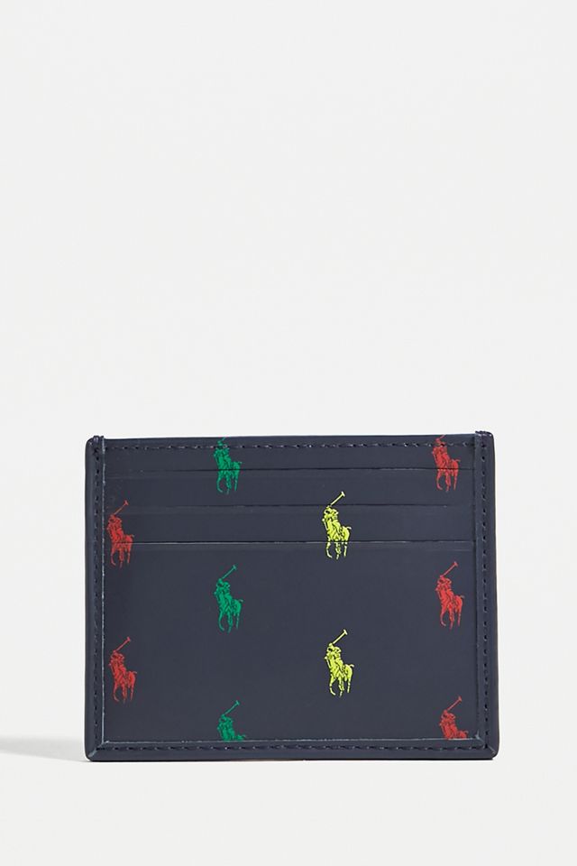 Polo Ralph Lauren Signature Leather Card Case | Urban Outfitters UK