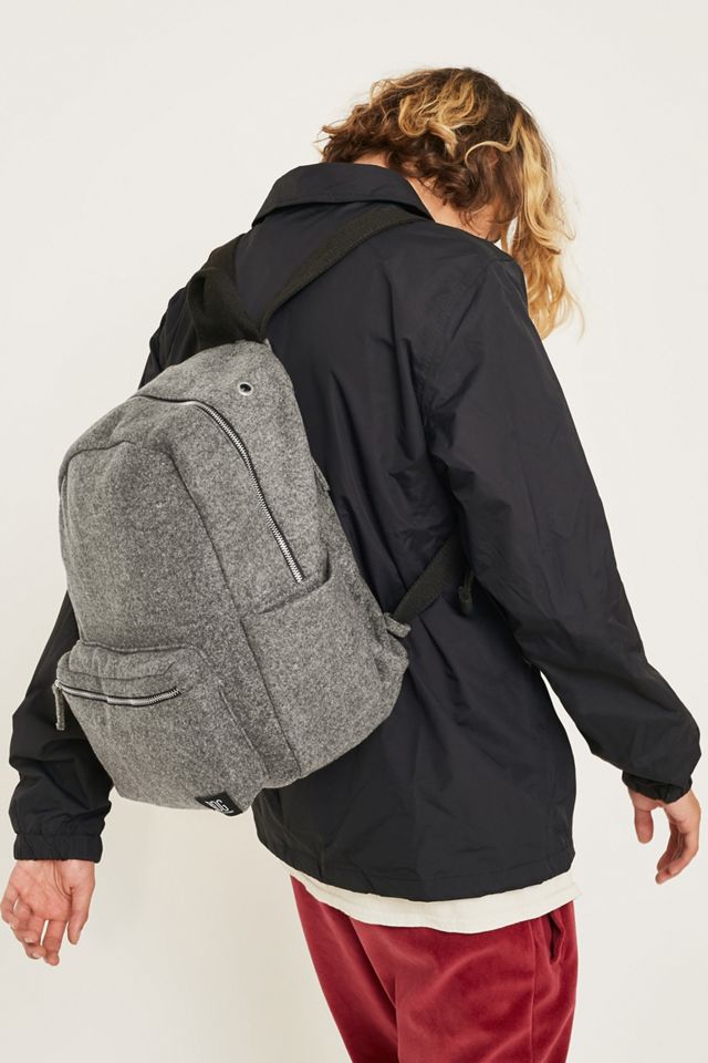 BDG Felt Charcoal Backpack | Urban Outfitters UK