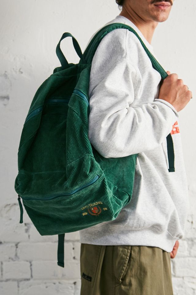 BDG Green Corduroy Backpack | Urban Outfitters UK