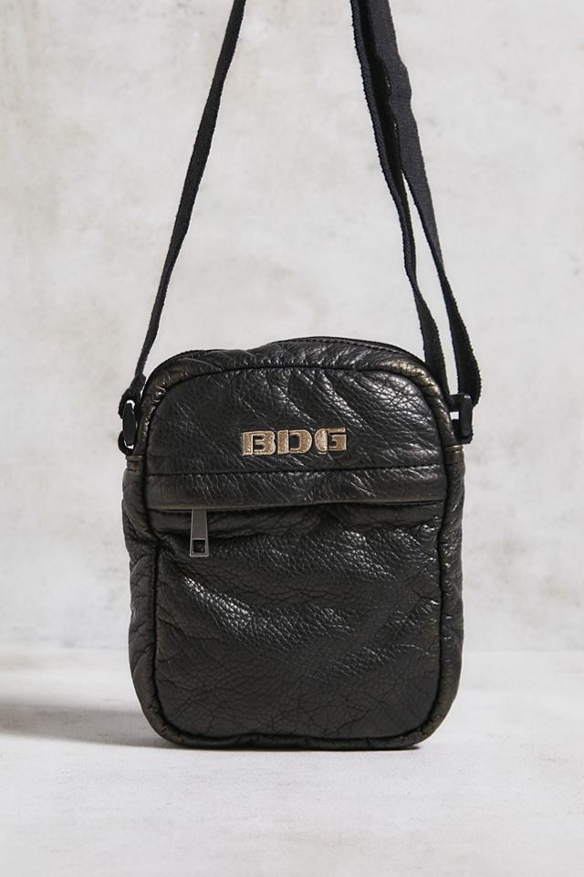 BDG Faux Leather Crossbody Bag | Urban Outfitters UK