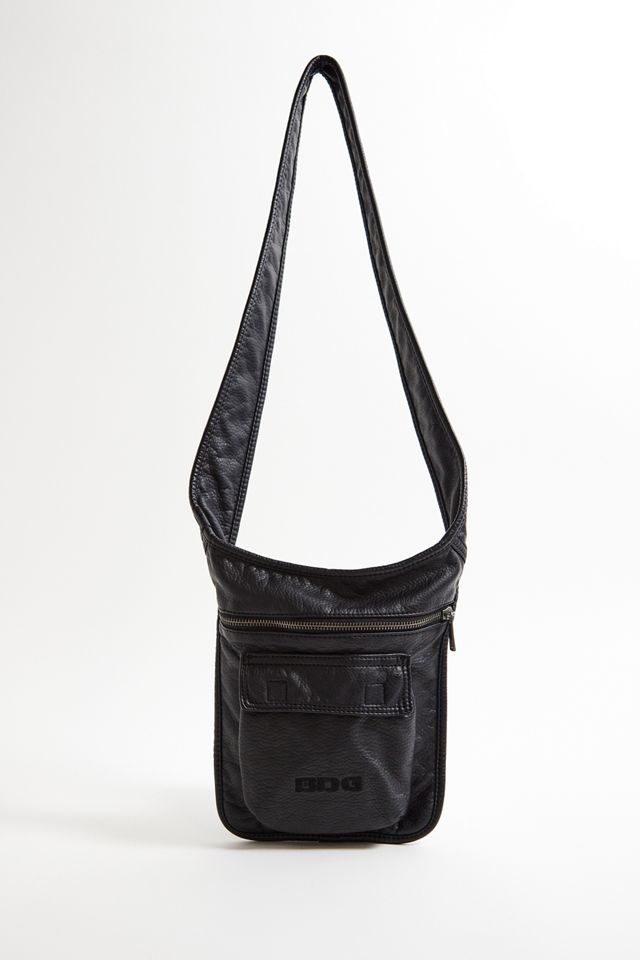 BDG Faux Leather Crossbody Bag | Urban Outfitters UK