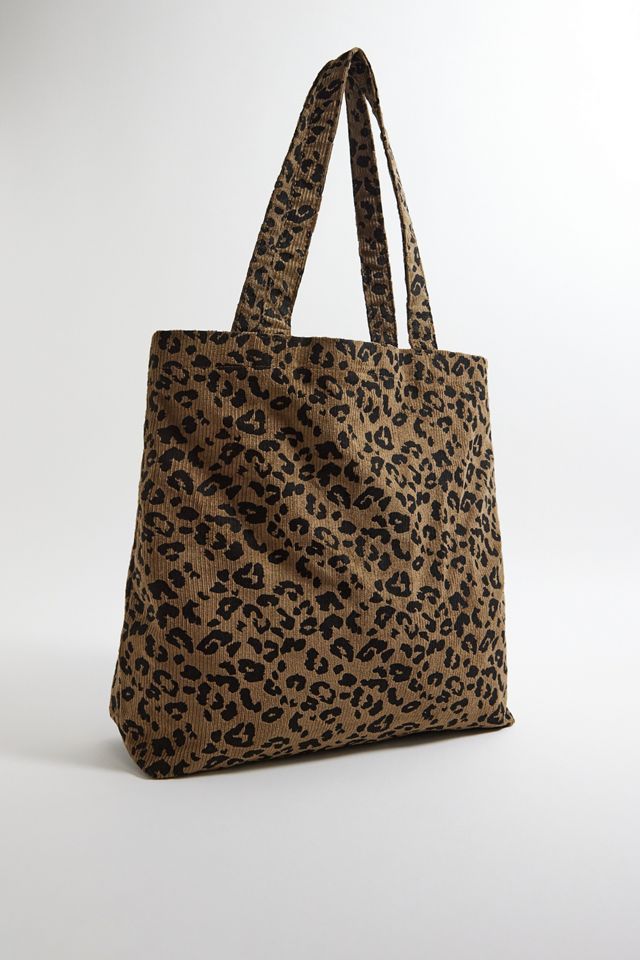 Leopard Print Tote Bag | Urban Outfitters UK
