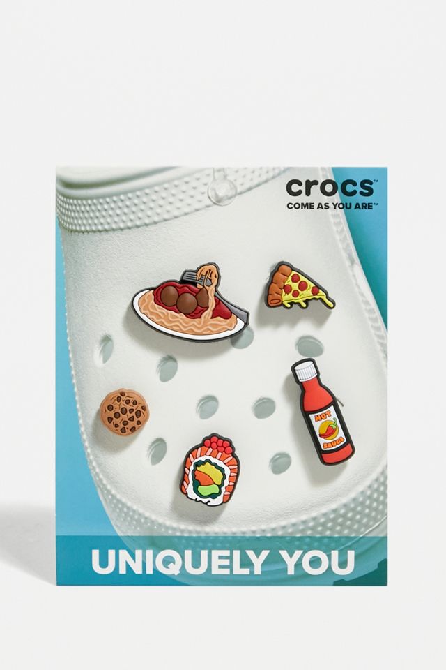 Crocs Food Please Jibbitz 5-Pack | Urban Outfitters UK