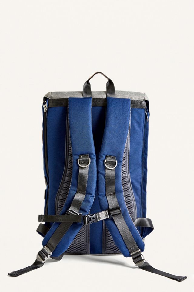 Doughnut Colorado Navy and Beige Backpack | Urban Outfitters UK