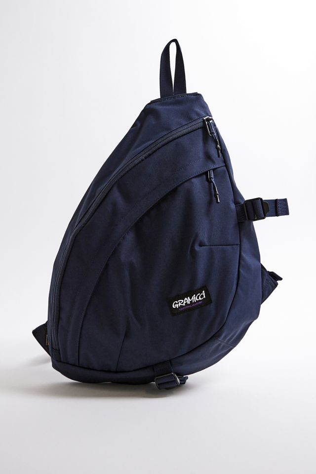 Gramicci Navy Cordura Sling Bag | Urban Outfitters UK