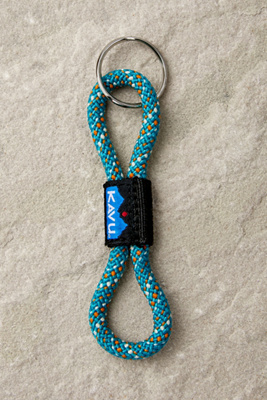 KAVU Blue Rope Keyring | Urban Outfitters UK