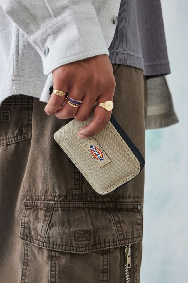 Dickies Desert Sand Duck Canvas Wallet | Urban Outfitters UK