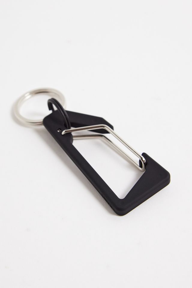 Rains Black Carabiner Clip | Urban Outfitters UK