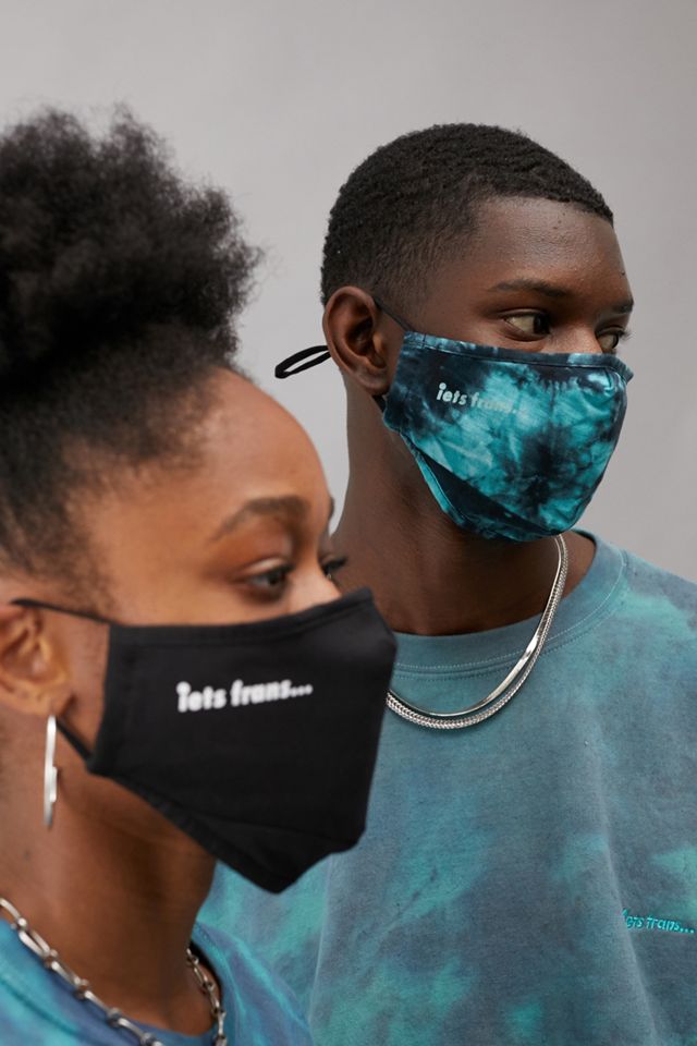 iets frans... Cotton Tie-Dye Face Mask | Urban Outfitters UK