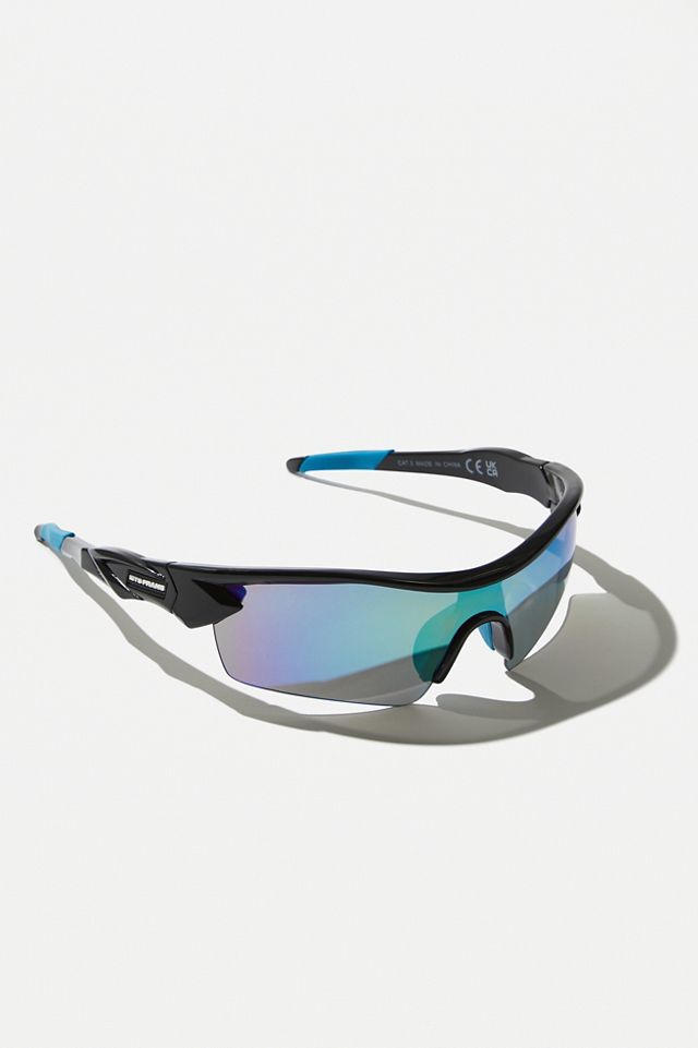 iets frans... Green Brooks Visor Sunglasses | Urban Outfitters UK