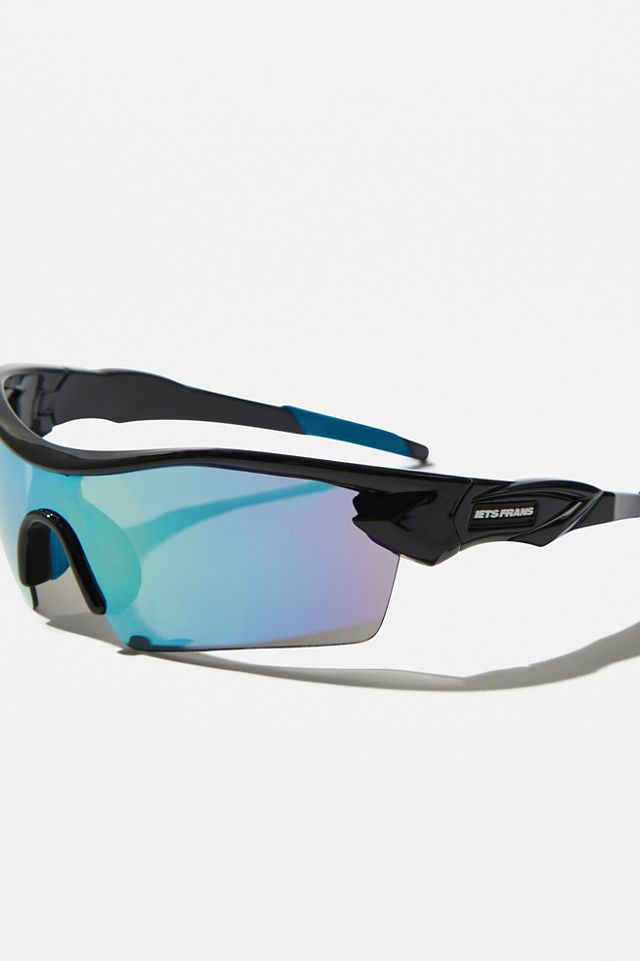 iets frans... Green Brooks Visor Sunglasses | Urban Outfitters UK