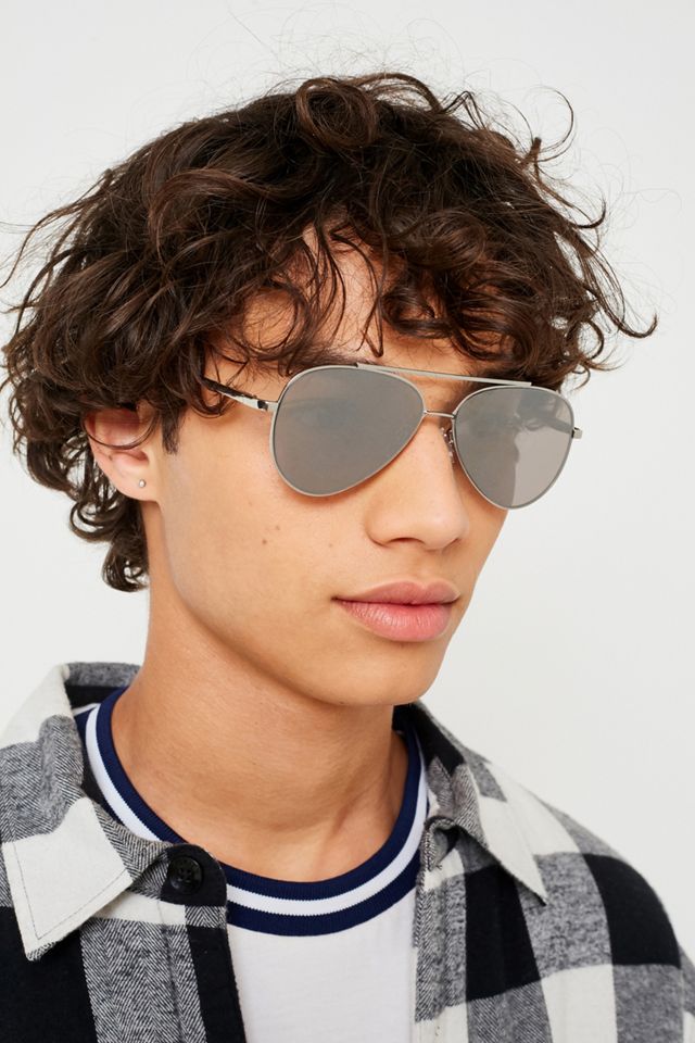 Uo Cameron Aviator Sunglasses Urban Outfitters Uk