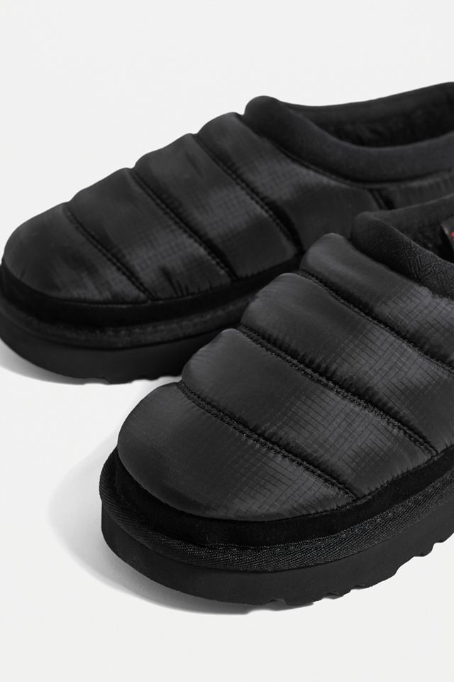UGG Black Tasman Puft Outdoor Slippers | Urban Outfitters UK