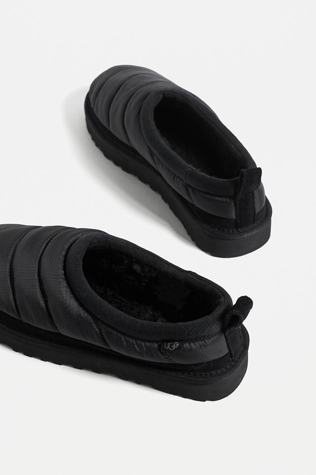 UGG Black Tasman Puft Outdoor Slippers | Urban Outfitters UK
