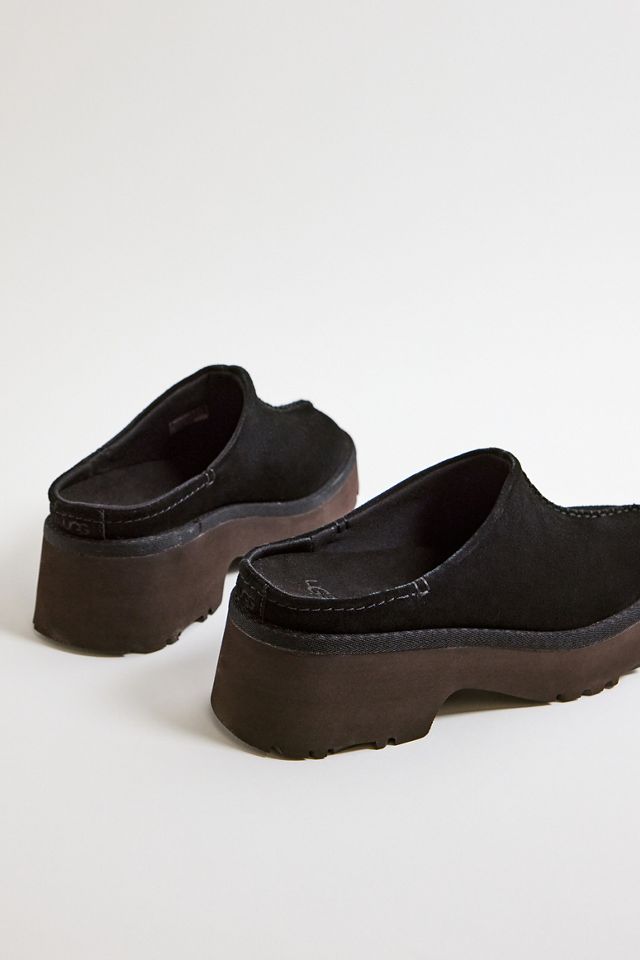 UGG Black New Heights Clogs | Urban Outfitters UK