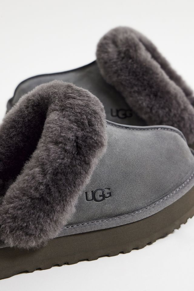 UGG Grey Disquette Slippers | Urban Outfitters UK