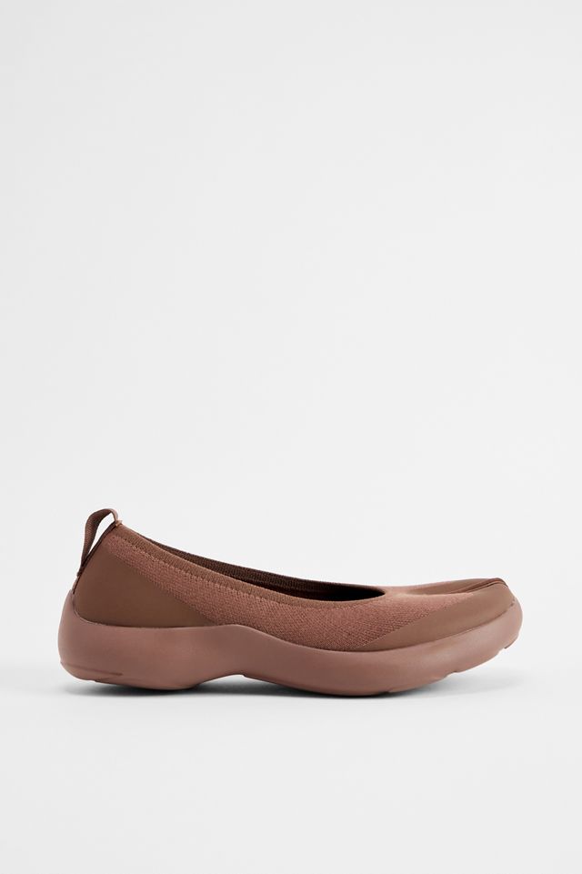 Tabi Brown Ballerina Shoes | Urban Outfitters UK