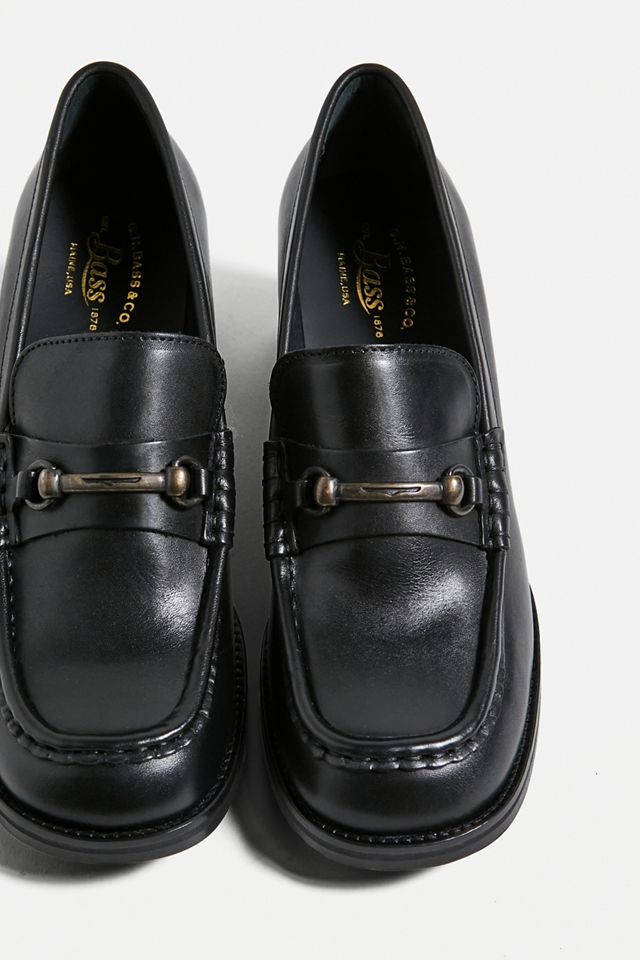 G.H. Bass Weejuns Heeled Penny Loafers | Urban Outfitters UK