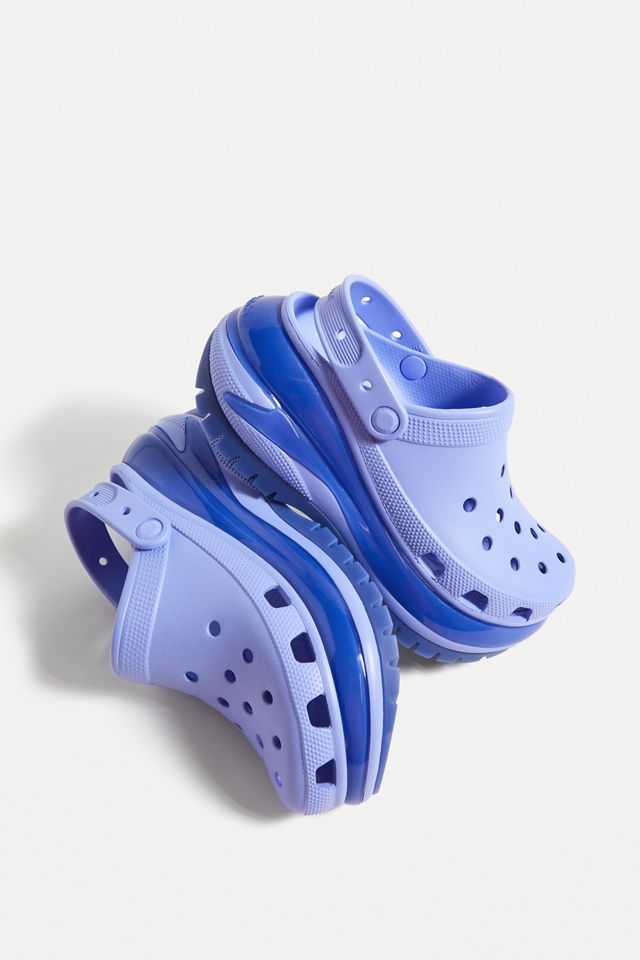 Crocs Purple Mega Crush Clogs | Urban Outfitters UK