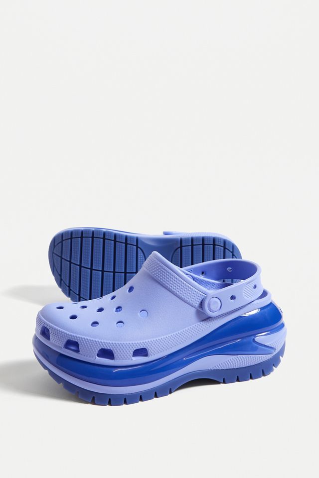 Crocs Purple Mega Crush Clogs | Urban Outfitters UK