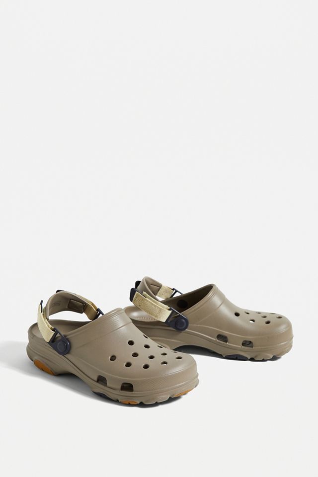 Crocs All Terrain Khaki Clogs | Urban Outfitters UK