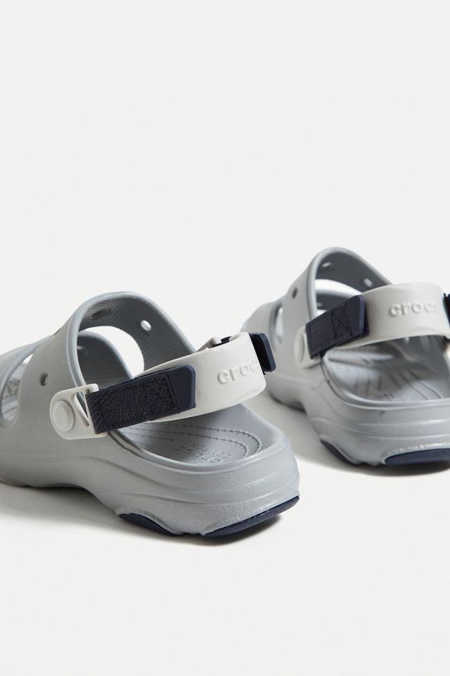 Crocs Light Grey All-Terrain Sandals | Urban Outfitters UK