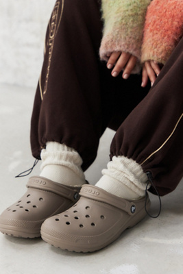 Crocs Mushroom Classic Lined Clogs | Urban Outfitters UK
