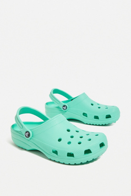 Crocs Pistachio Classic Clogs | Urban Outfitters UK