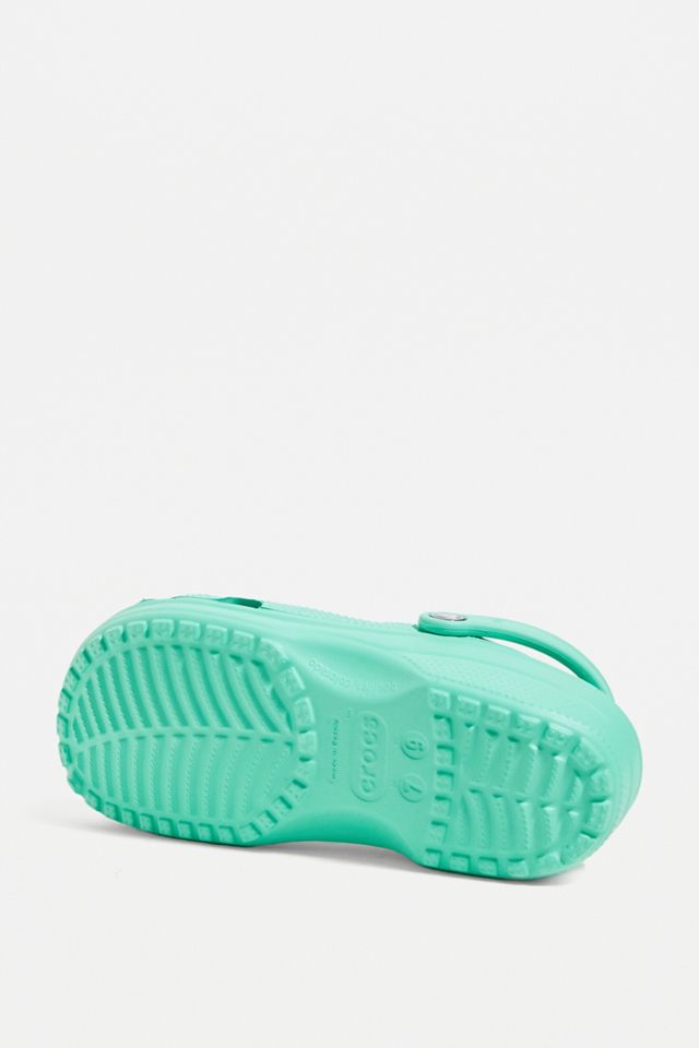 Crocs Pistachio Classic Clogs | Urban Outfitters UK