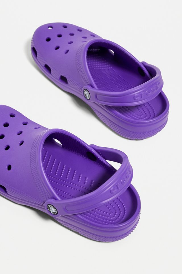 Crocs Neon Purple Classic Clogs | Urban Outfitters UK