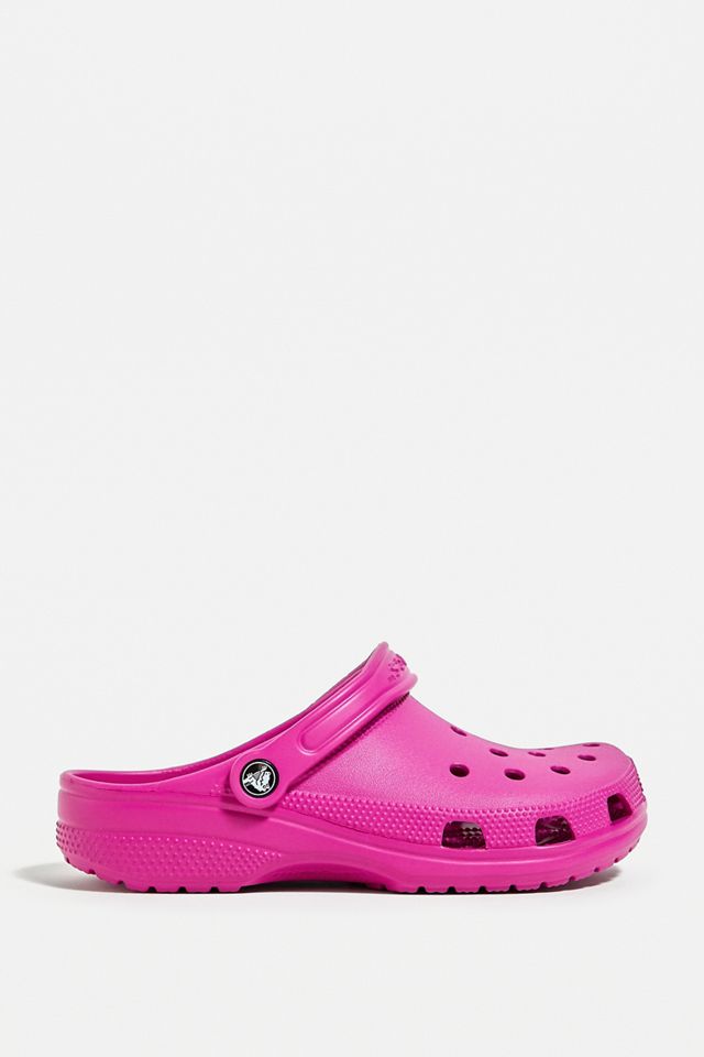 Crocs Fuchsia Classic Clogs | Urban Outfitters UK